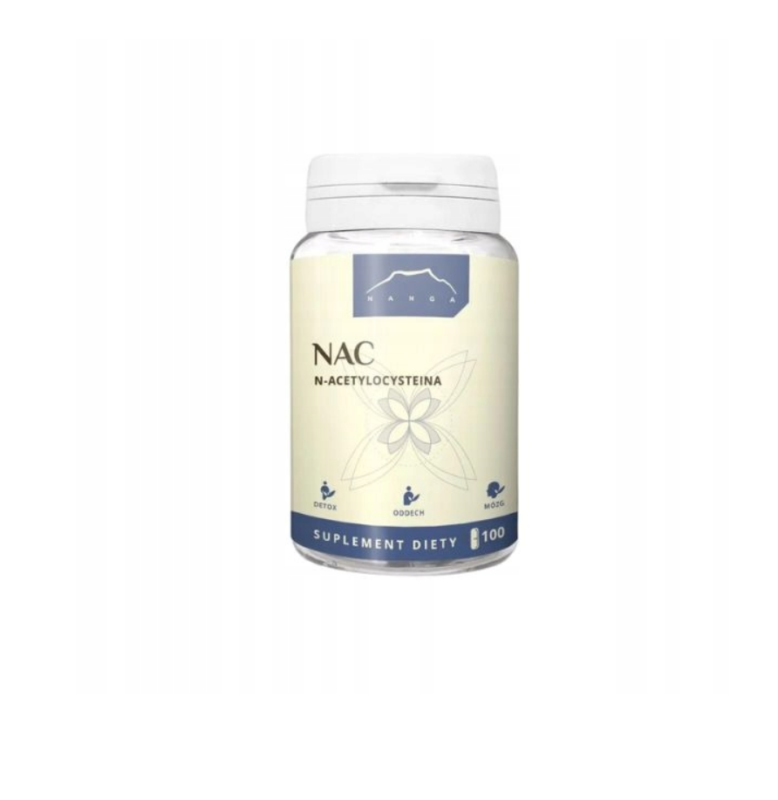 Nanga NAC N-acetilcisteinas maisto papildas kvėpavimo takų ligoms ...
